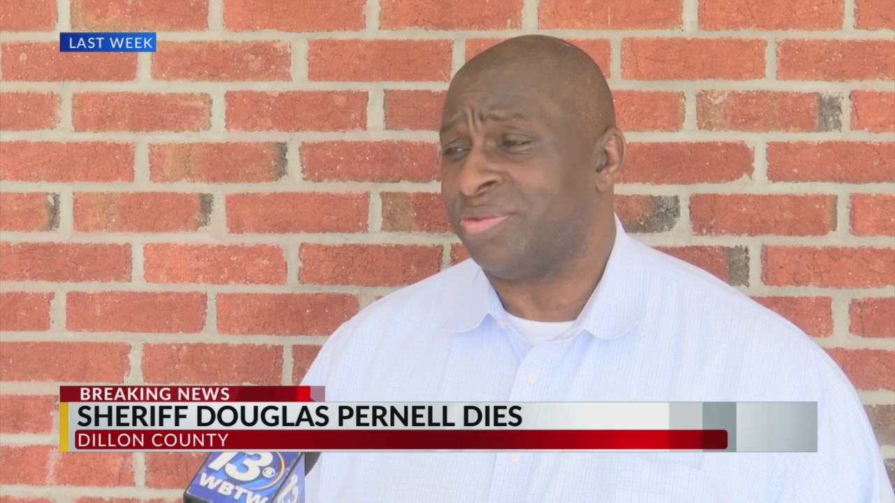 Dillon County Sheriff Douglas Pernell dies unexpectedly Monday night ...
