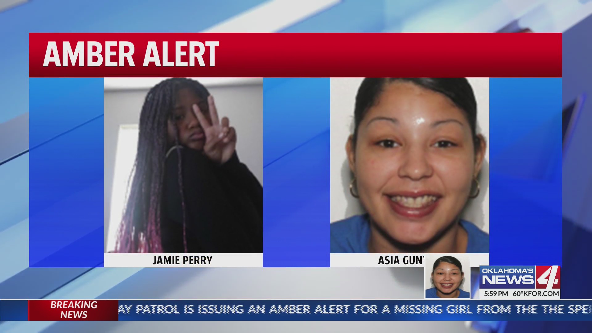 Amber Alert: Jamie Perry – KFOR.com Oklahoma City