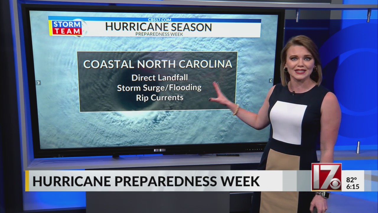 Hurricane preparedness week with Rachel Duensing – CBS17.com