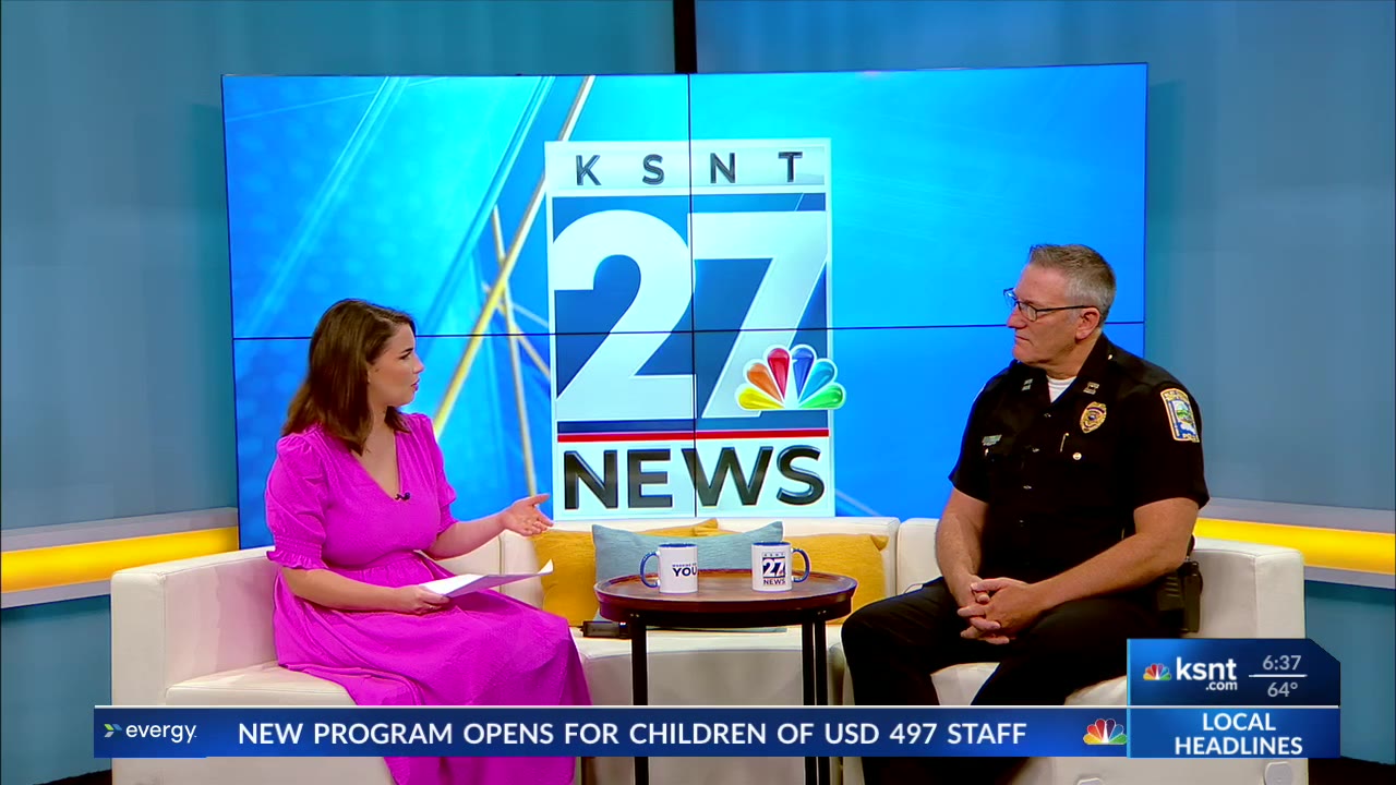 Interview with Captain Josh Kyle from the RCPD – KSNT 27 News