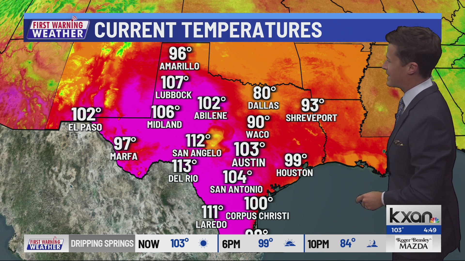 Wednesday evening First Warning Forecast – KXAN Austin