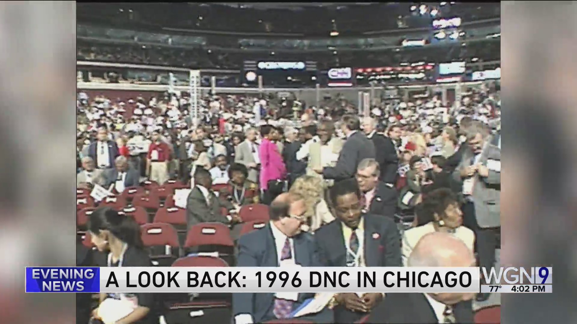 A look back to when Chicago hosted the 1996 DNC – WGN-TV