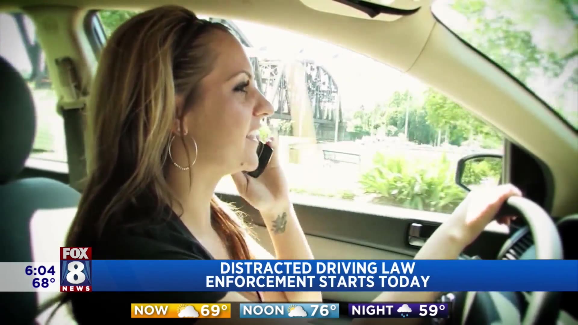 No more warnings on Ohio’s new distracted driving law – Fox 8 Cleveland WJW