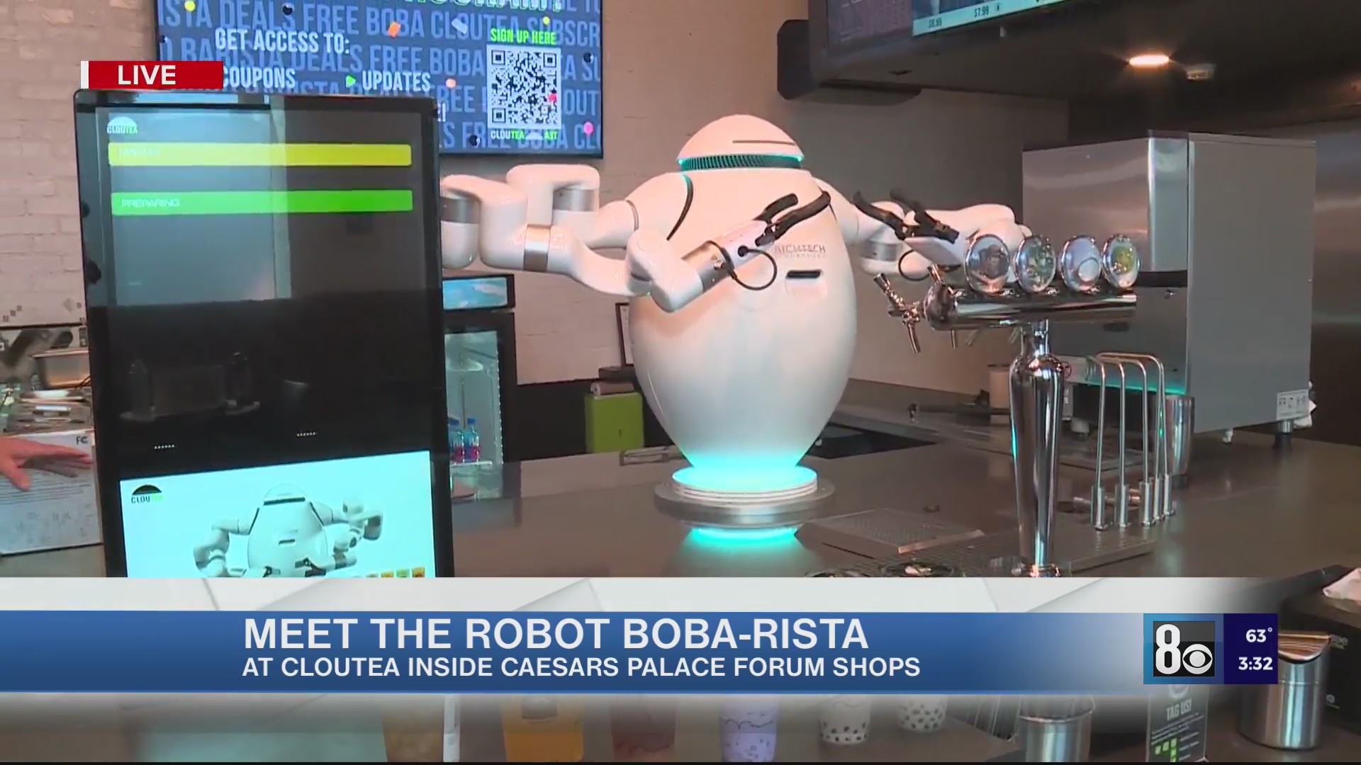 Meet The Robot Boba-Rista – KLAS