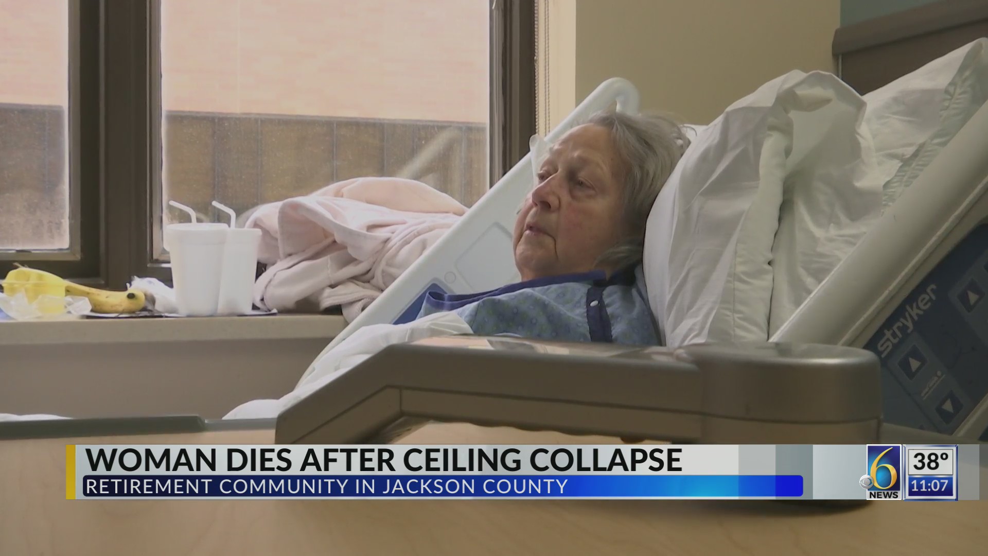 Woman dies after ceiling collapse – WLNS 6 News