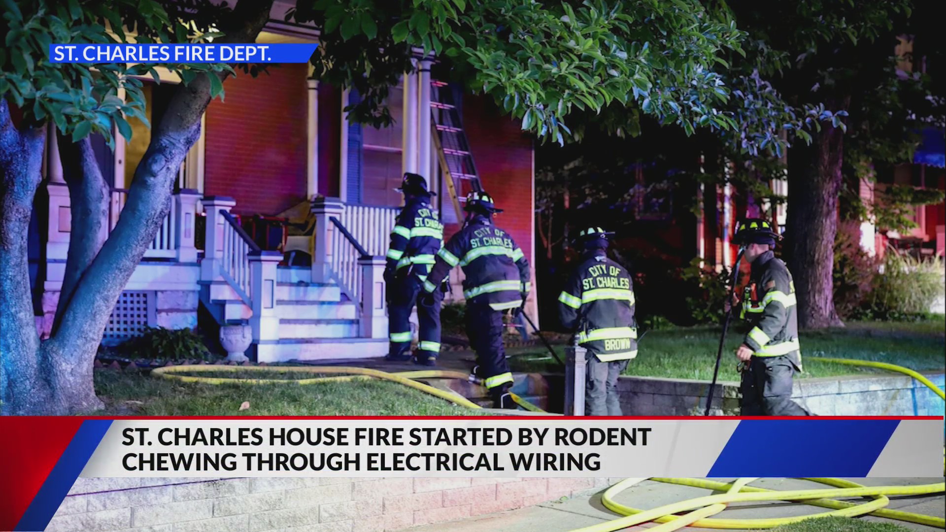 Rodent chewing on electrical wiring sparks St. Charles house fire – FOX 2