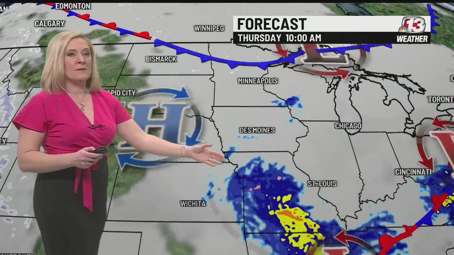 Thursday Early Morning Weather Forecast – who13.com