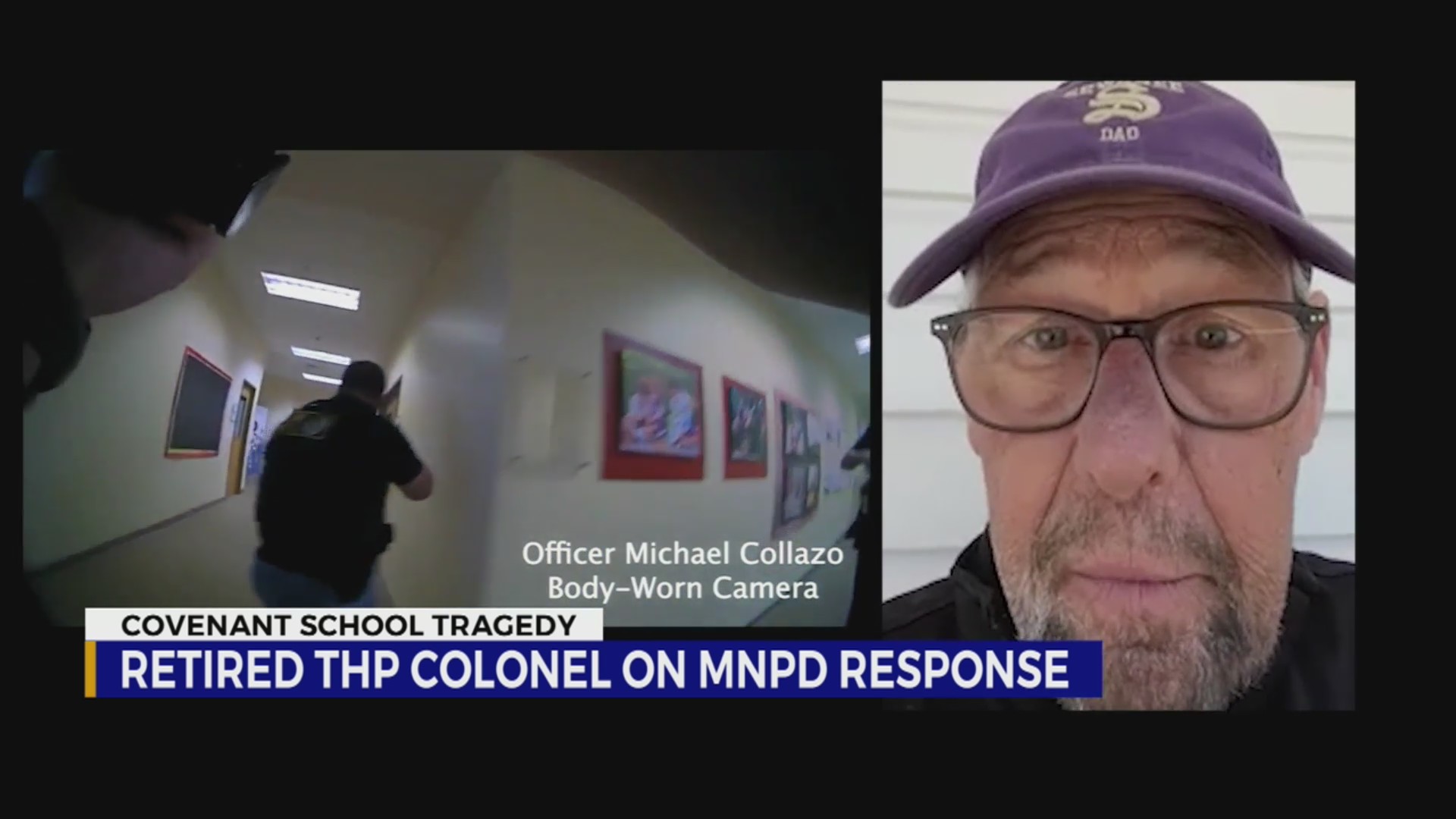 Retired THP colonel breaks down body camera video from Covenant School ...