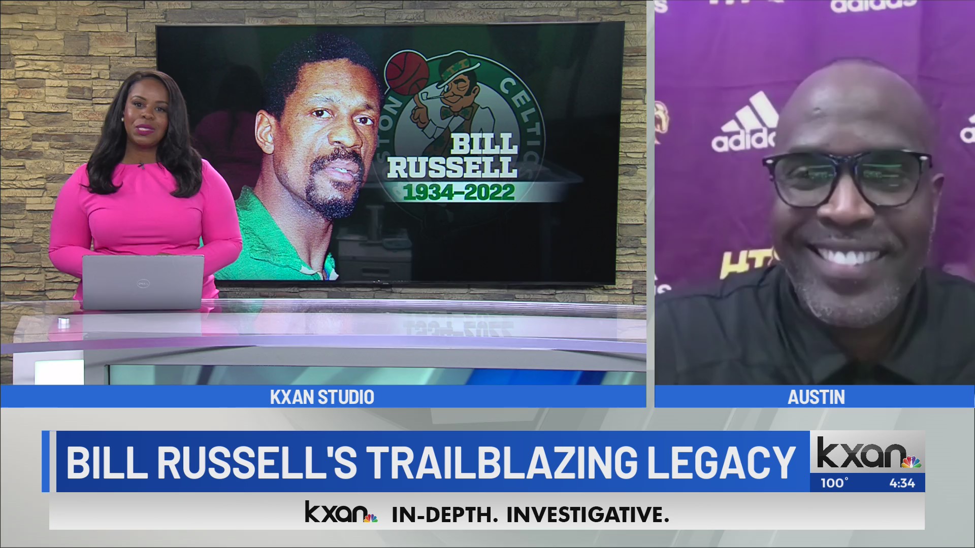 Huston-Tillotson University basketball coach Thomas Henderson on Bill ...