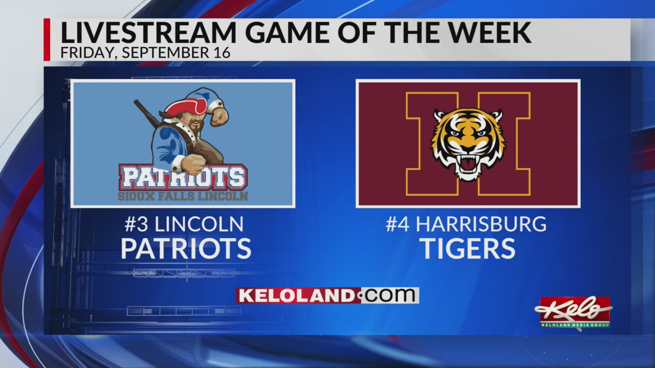 Harrisburg hosts Lincoln in Friday’s Game of the Week – KELOLAND.com