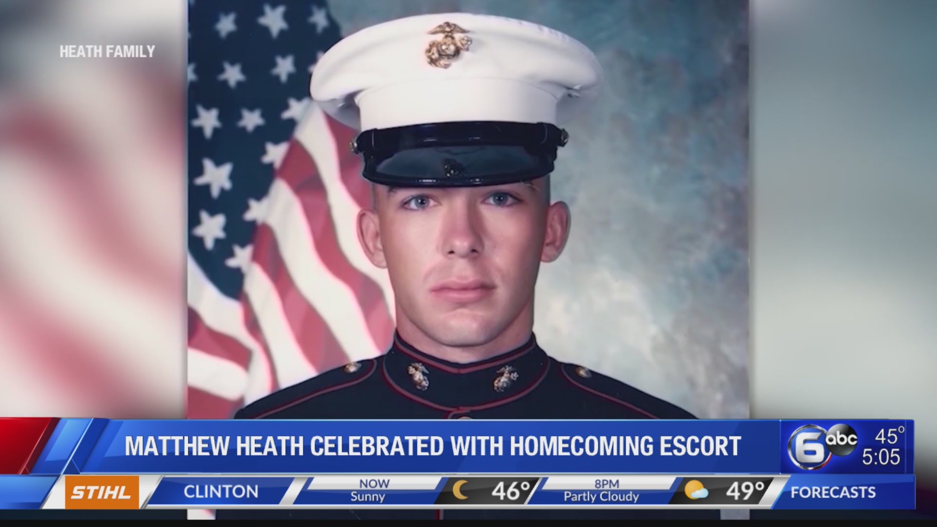 Matthew Heath celebrated with homecoming escort – WKRN News 2