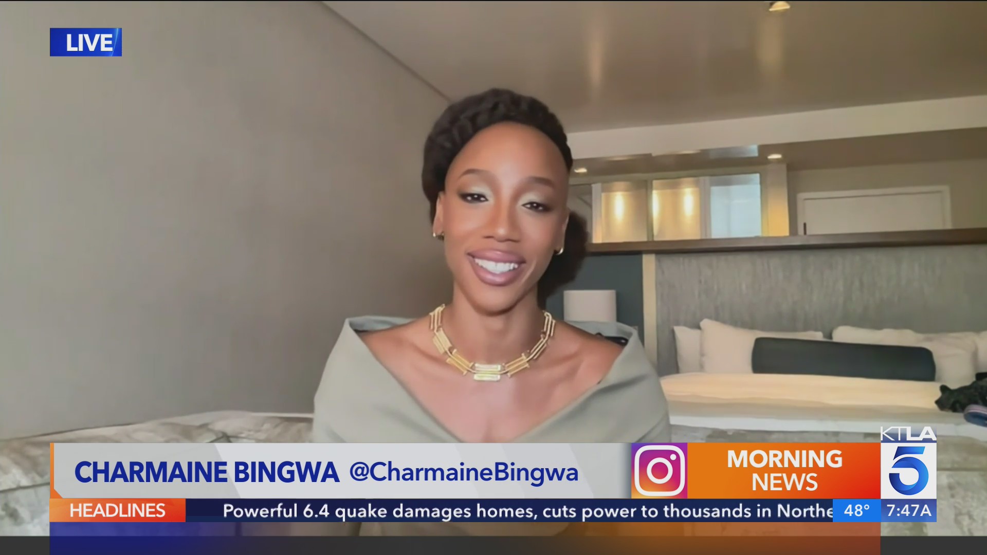 Charmaine Bingwa stars opposite Will Smith in ‘Emancipation’ – KTLA