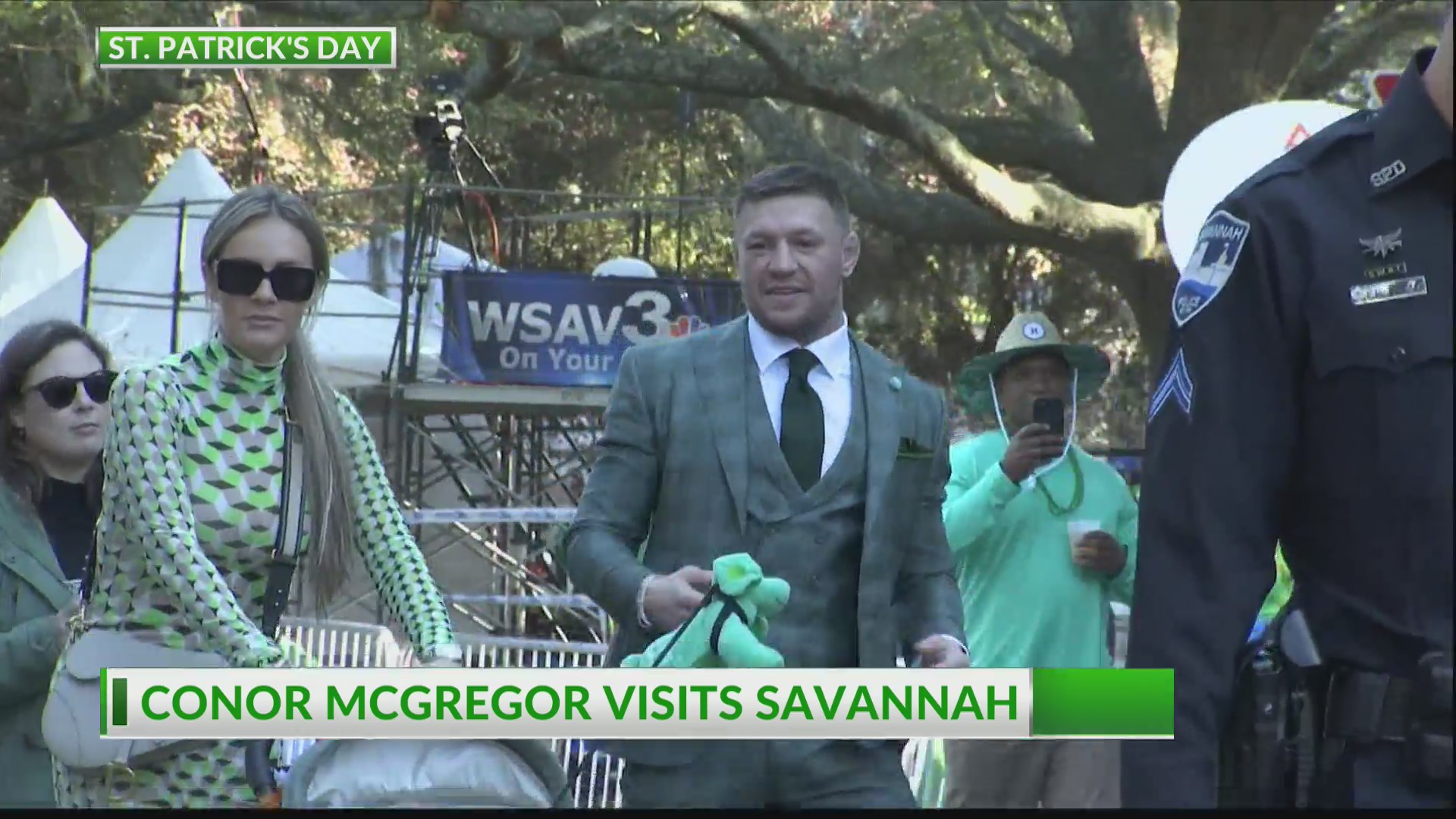 UFC legend Conor McGregor visits Savannah on St. Patrick’s Day – WSAV-TV