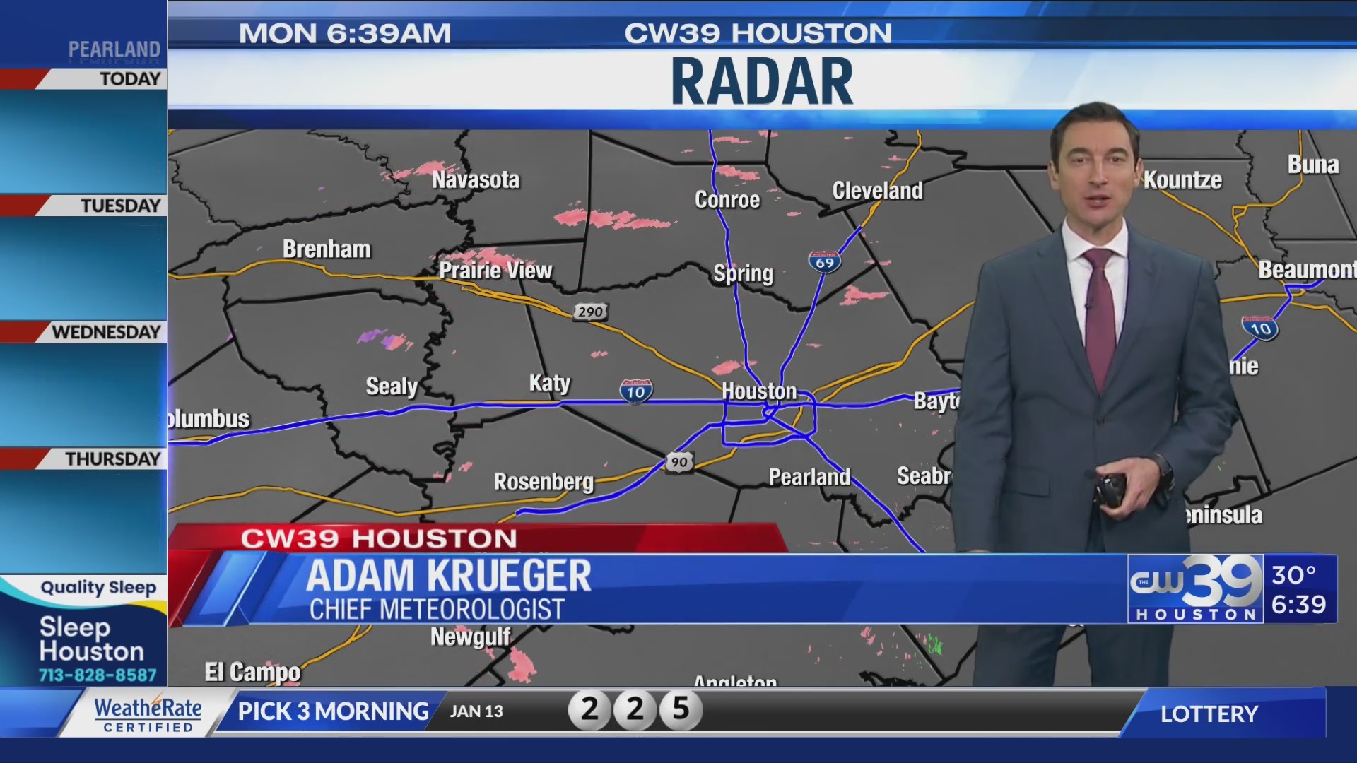 NO WAIT WEATHER Radar Monday morning | CW39 HOUSTON – CW39 Houston