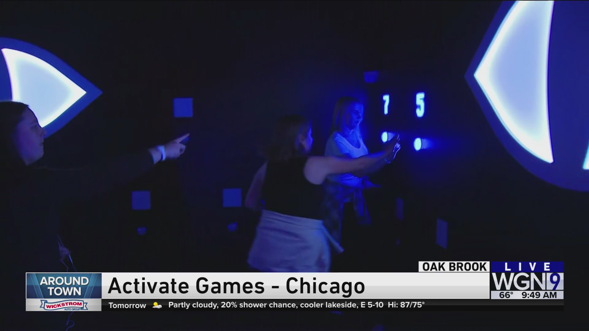 Around Town – Activate Games – WGN-TV