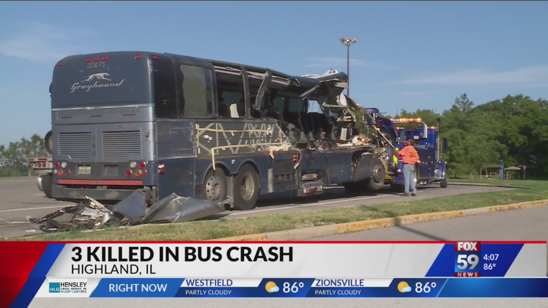 3 killed, several injured in Illinois Greyhound bus crash – Fox 59
