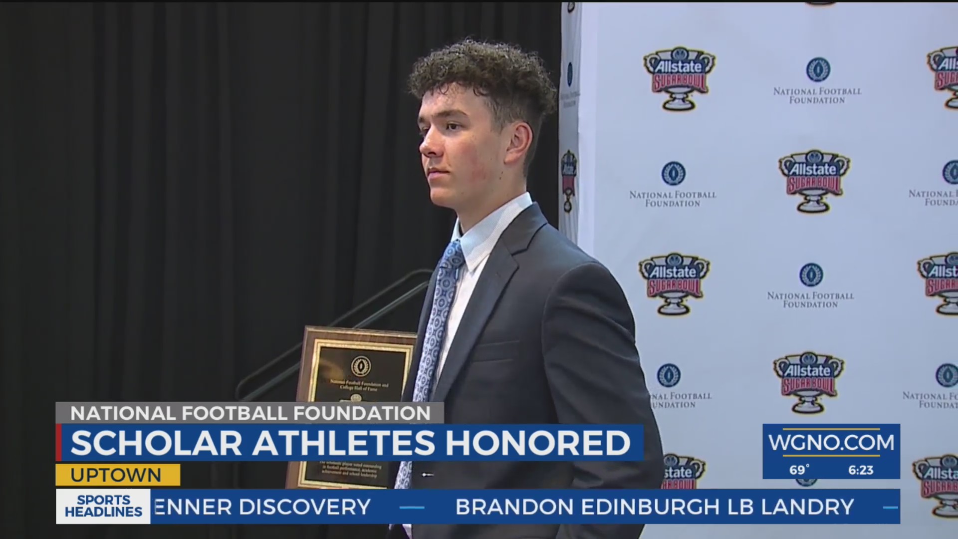 National Football Foundation honors local scholar athletes at Audubon ...