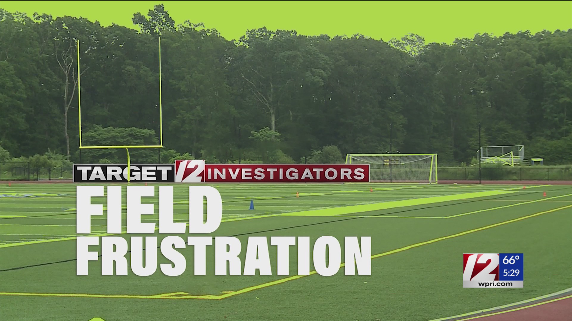 Ri Football Team Hosting Home Games On Two Different Fields Because Of
