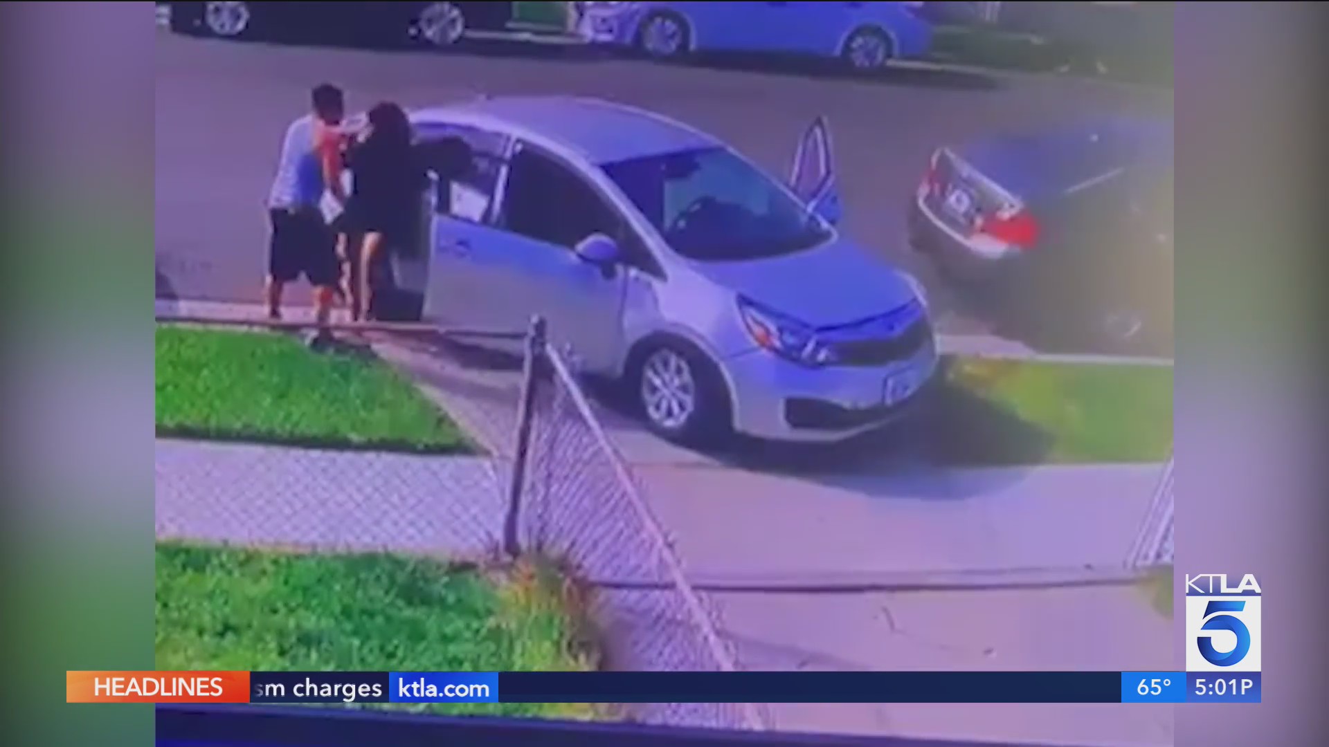 Man arrested in alleged kidnapping that was caught on video – KTLA