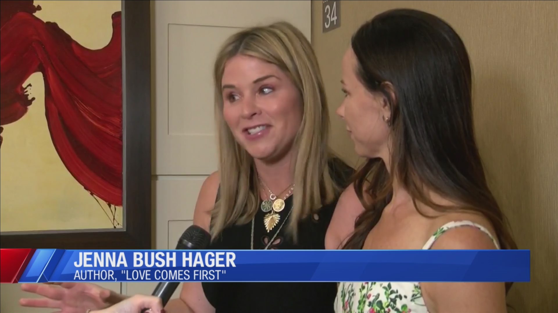 Former first daughters Jenna Bush Hager and Barbara Pierce Bush visit ...