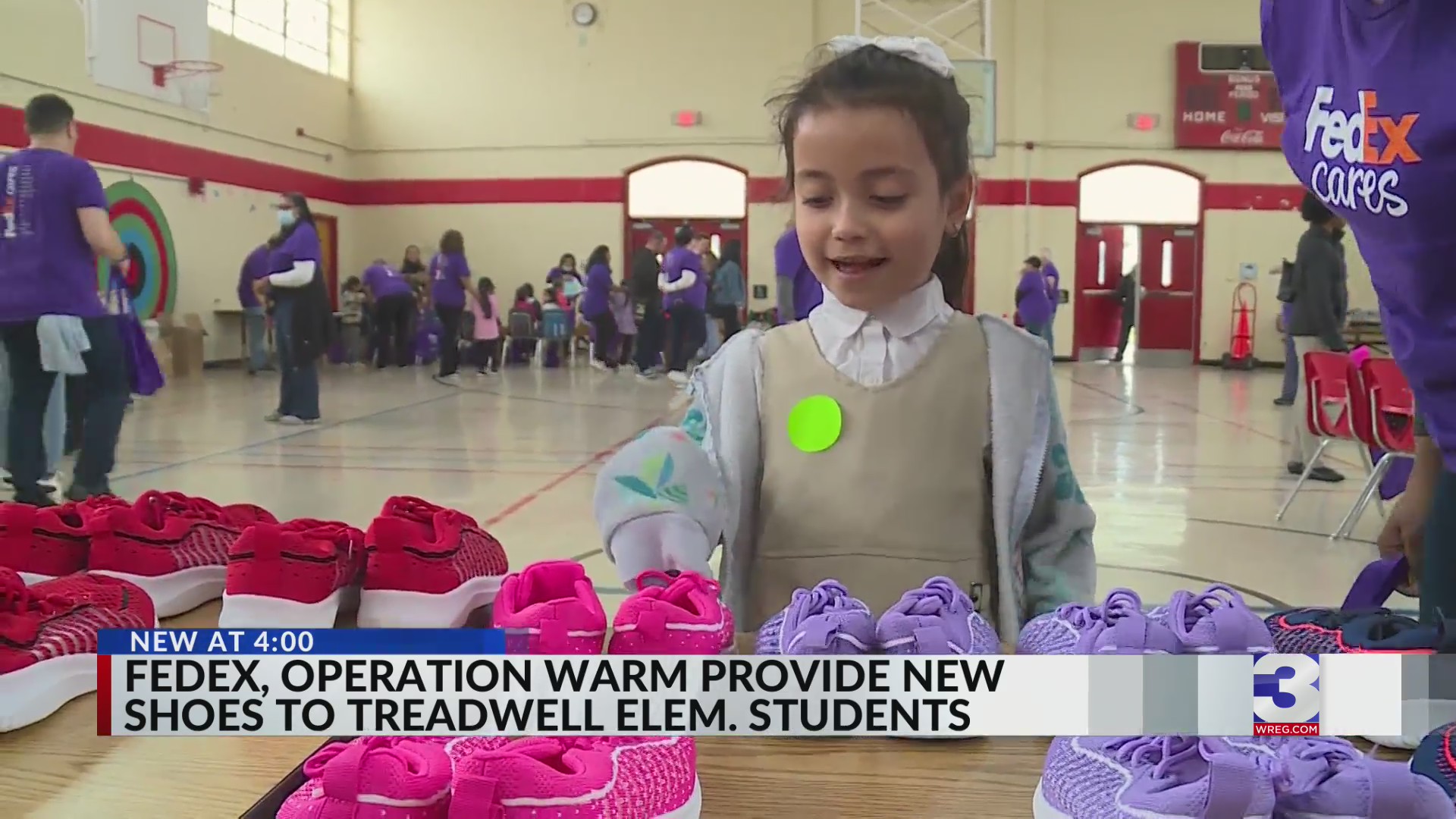 FedEx, Operation Warm give new shoes to hundreds of Memphis students ...