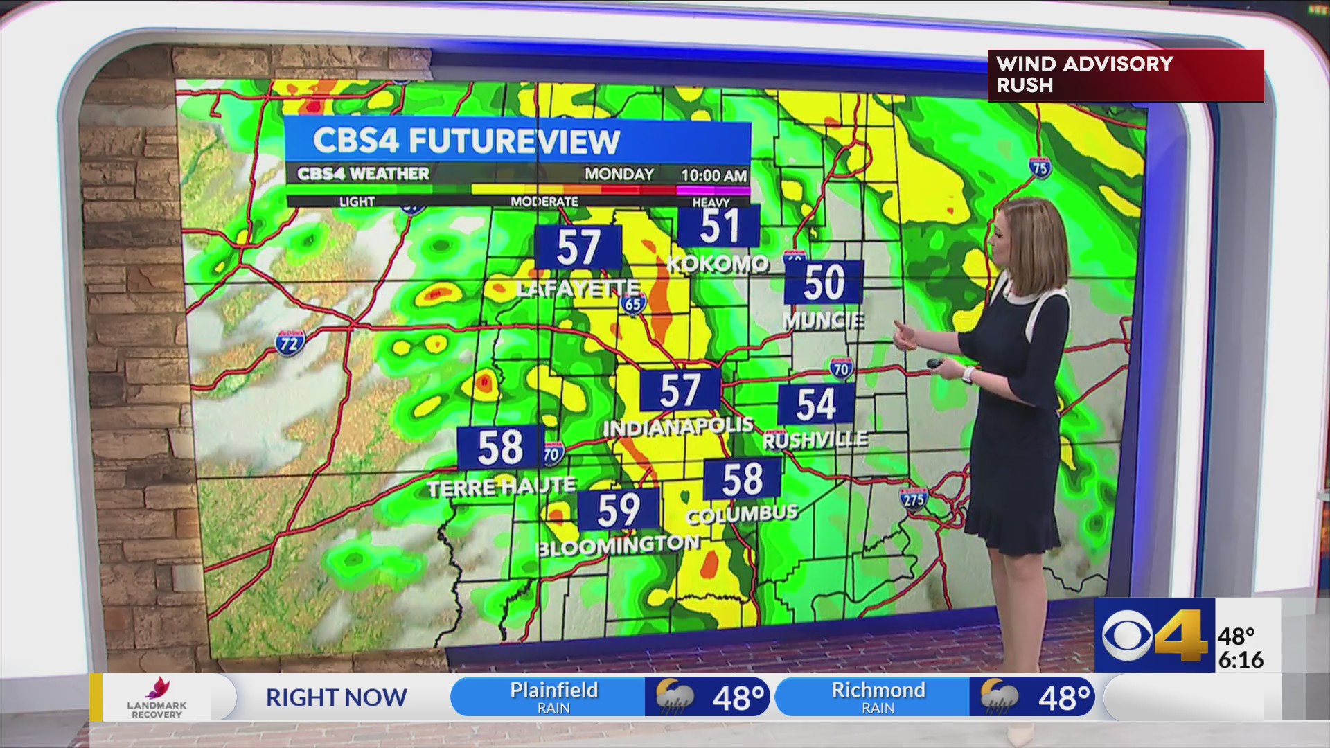 Windy with severe storms possible – WTTV CBS4Indy