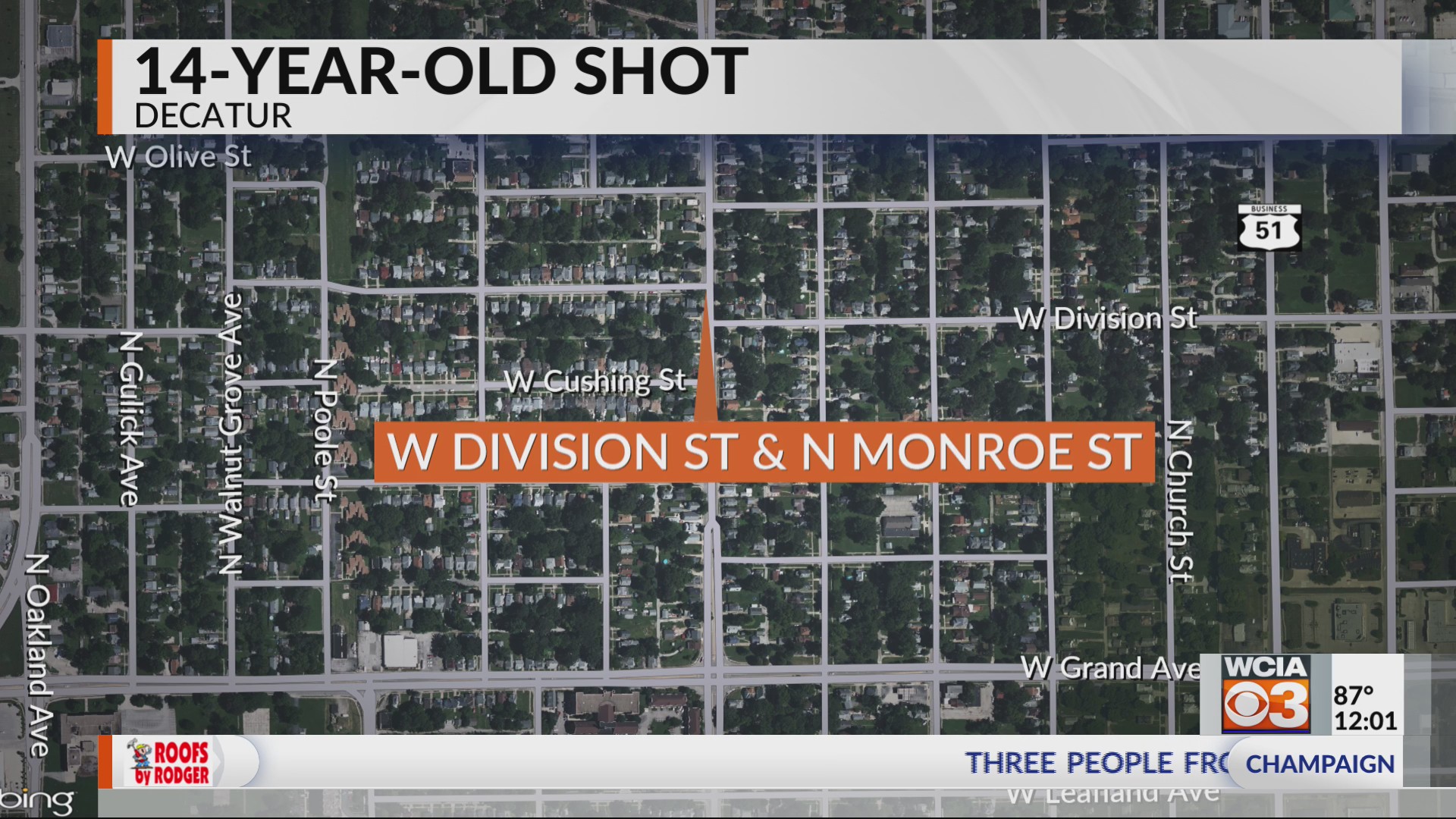 14-year-old hurt in Decatur Memorial Day shooting: Police – WCIA.com