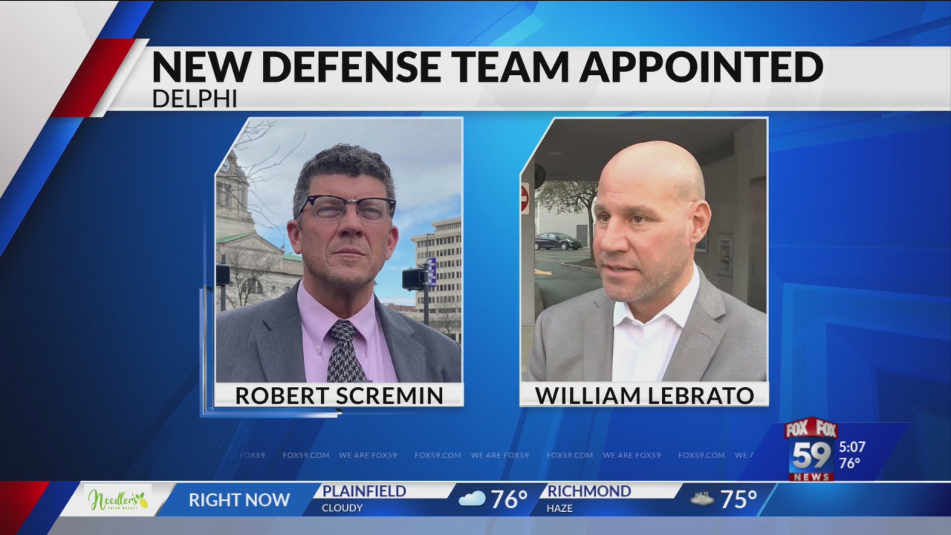 Defense team chosen in Delphi murders case; judge issues decorum order ...