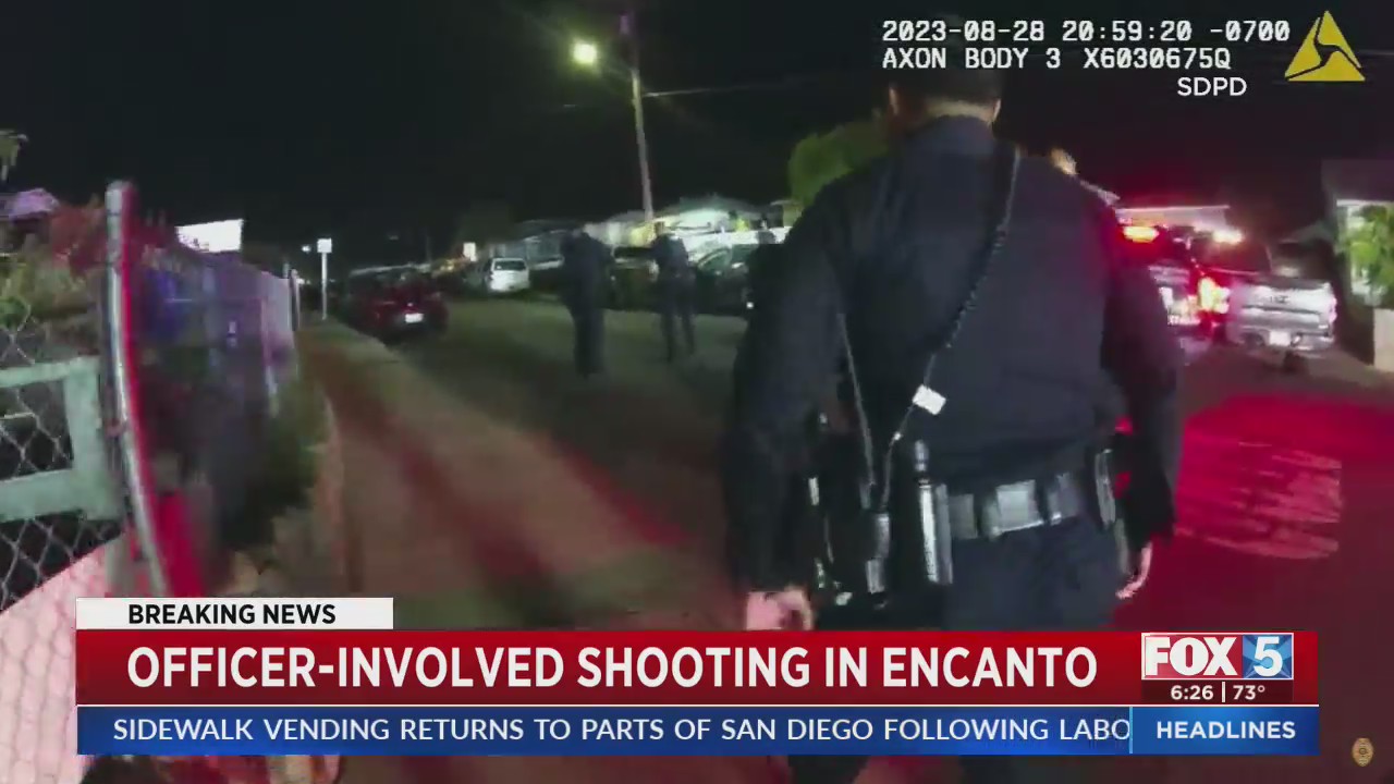 Bodycam Video Released In Encanto Police Shooting Fox 5 San Diego
