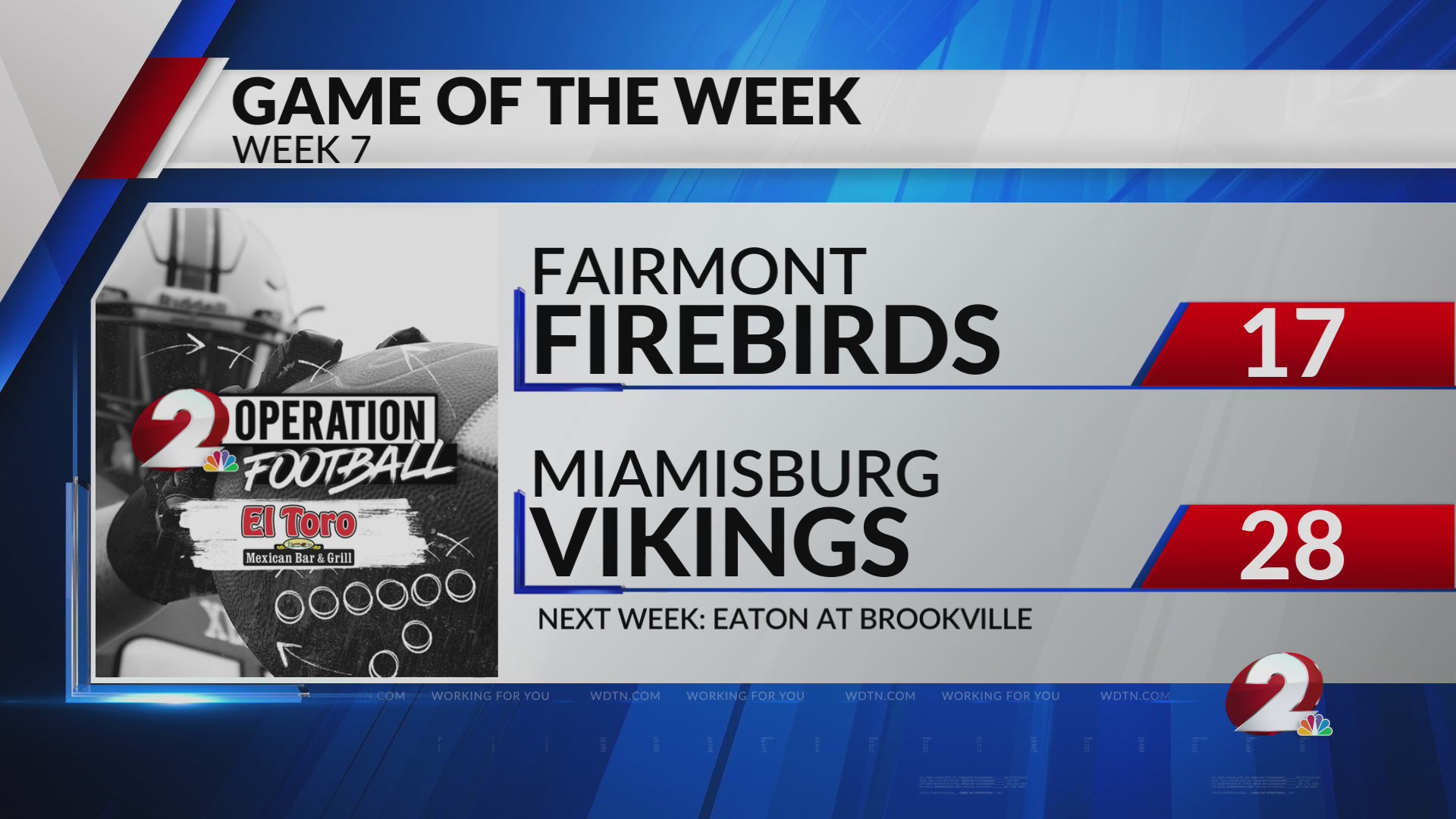Operation Football El Toro Game of the Week: Miamisburg beats Fairmont ...
