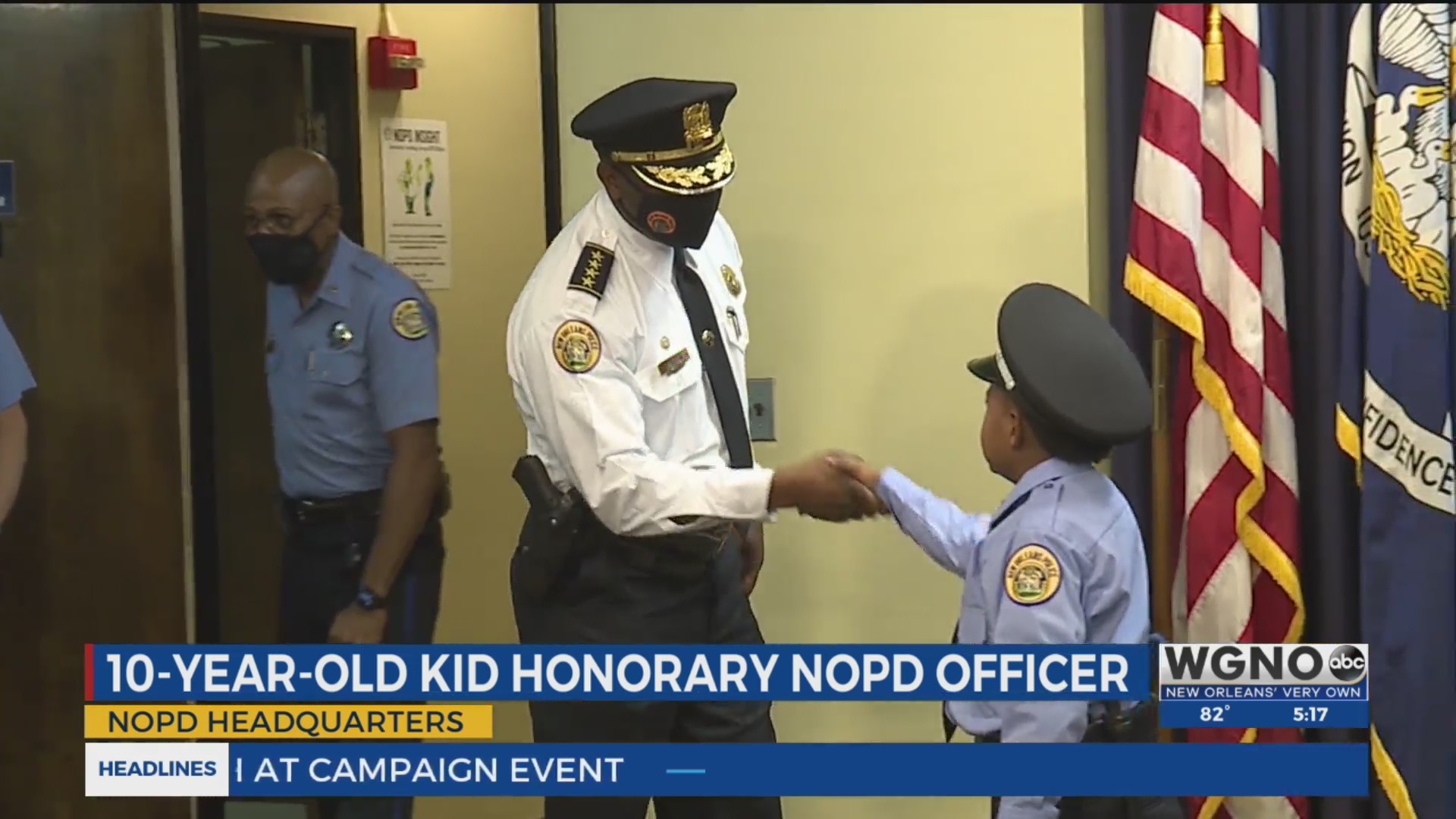NOPD Superintendent Shaun Ferguson to swear in 10-year-old Devarjaye ...