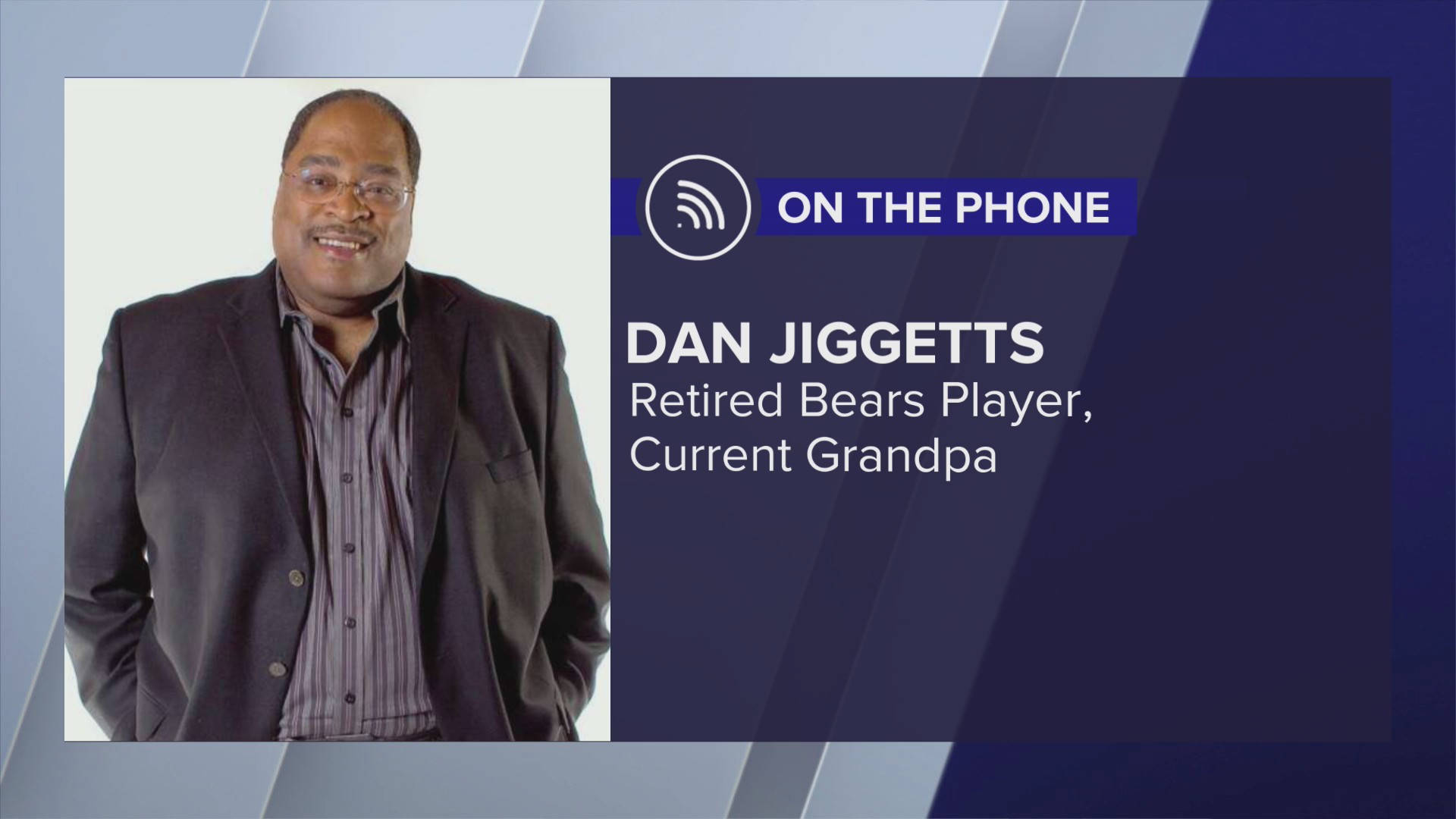 Lauren’s dad, retired Bears player Dan Jiggetts, discusses the Bears ...
