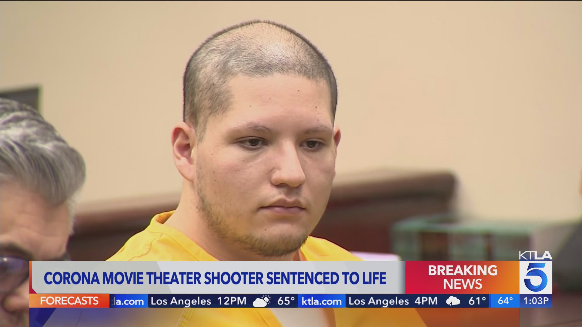 Corona movie theater killer sentenced to life without parole – KTLA