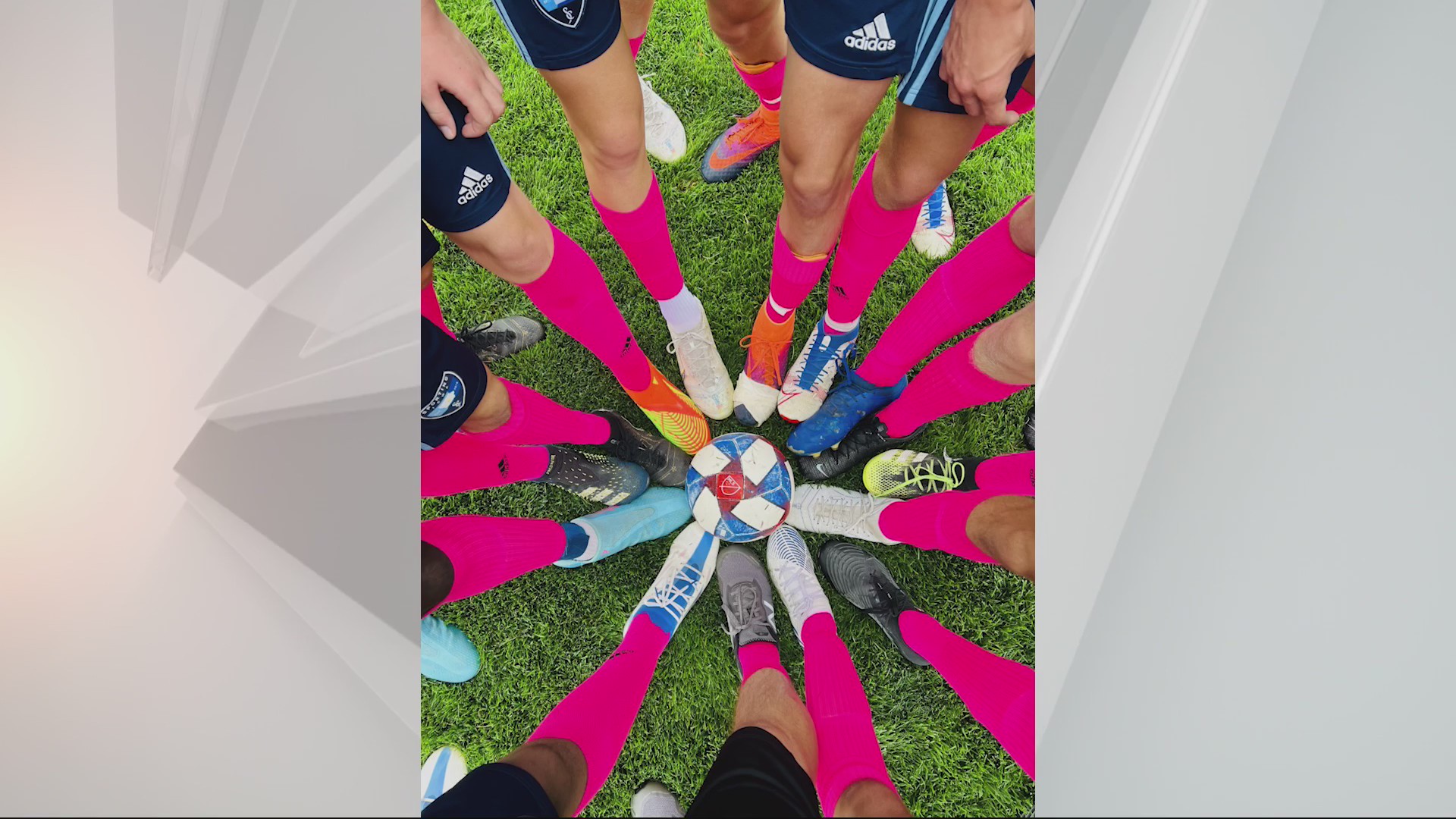 Johnston teen scores game-winning goal wearing pink socks to honor mom ...