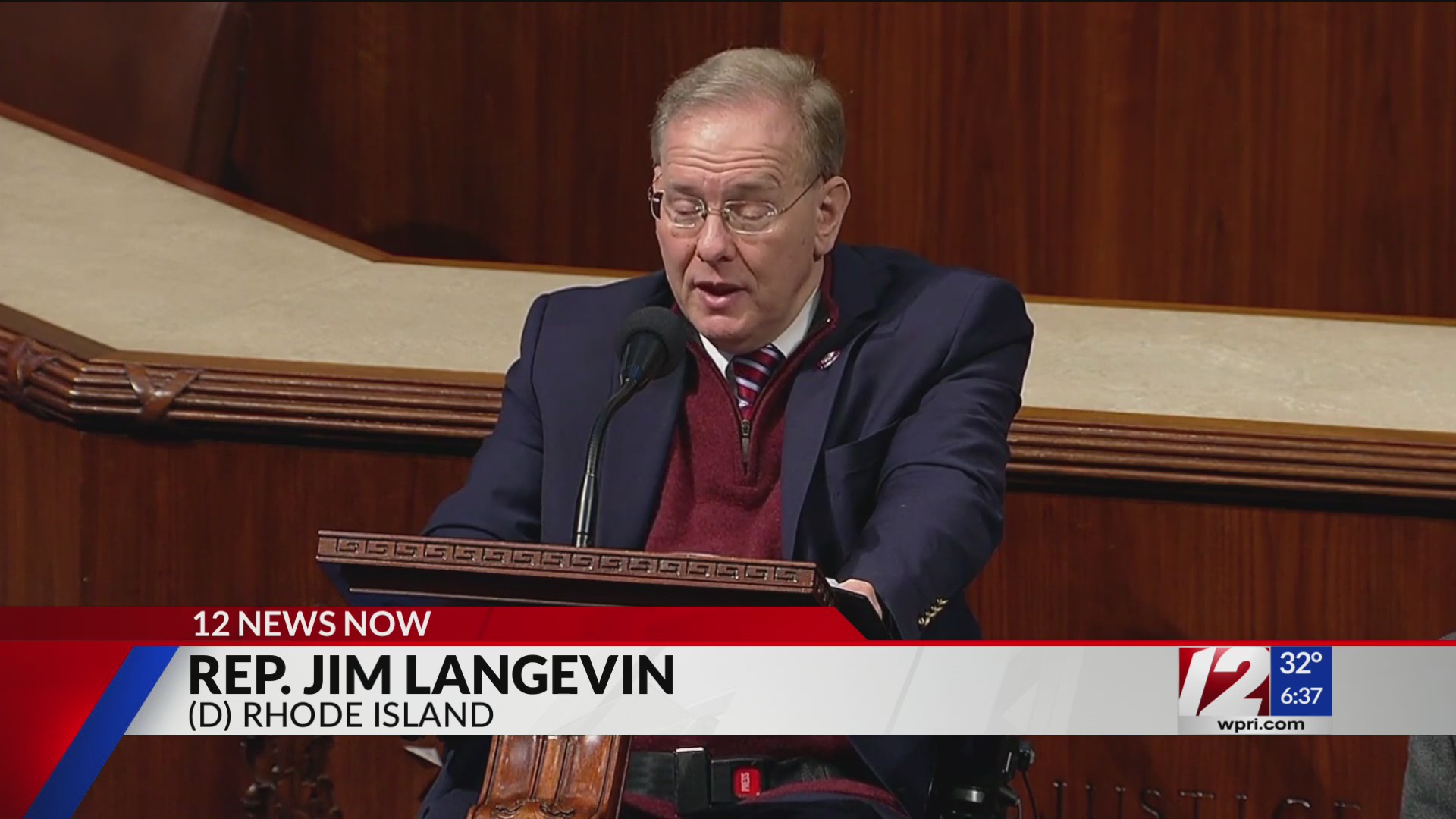 Congressman Langevin reflects on his work in RI – WPRI.com