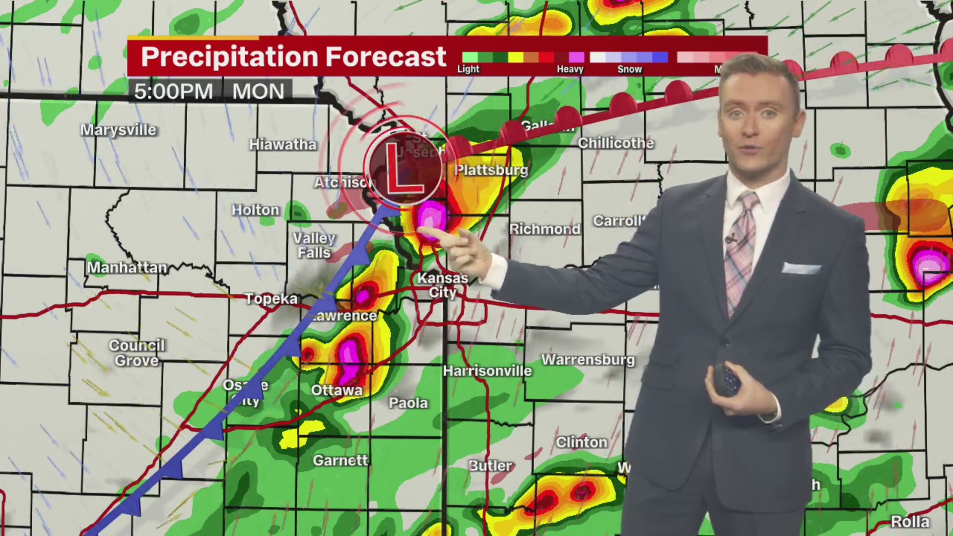 Sunday night forecast – FOX 4 Kansas City WDAF-TV | News, Weather, Sports