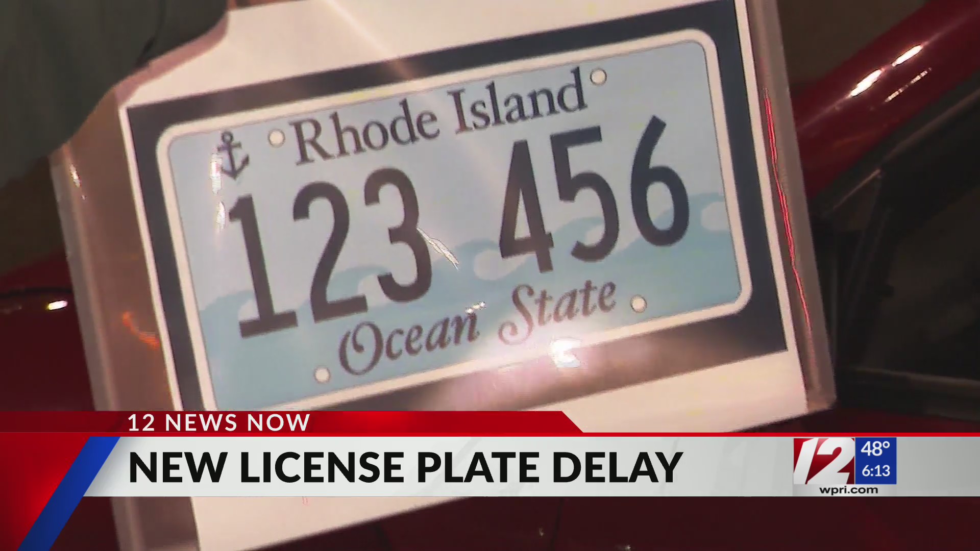 New RI license plate distribution delayed – WPRI.com