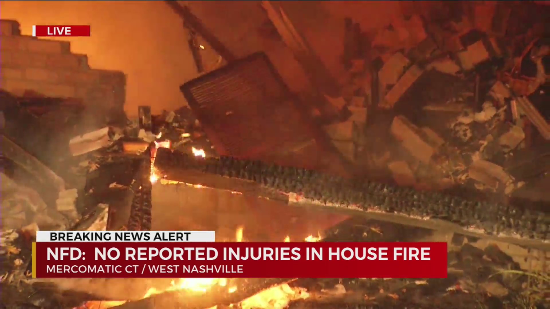 Crews battle house fire in West Nashville – WKRN News 2
