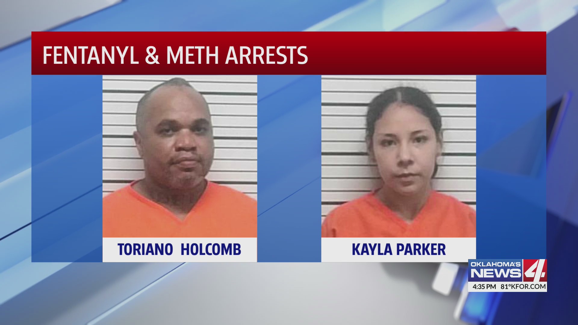 Anadarko Police Arrest Two For Drug Trafficking Oklahoma City