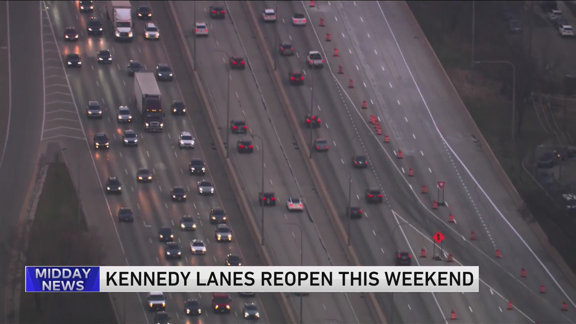 IDOT: Inbound Kennedy and Edens expected to fully reopen by Sunday morning – WGN-TV