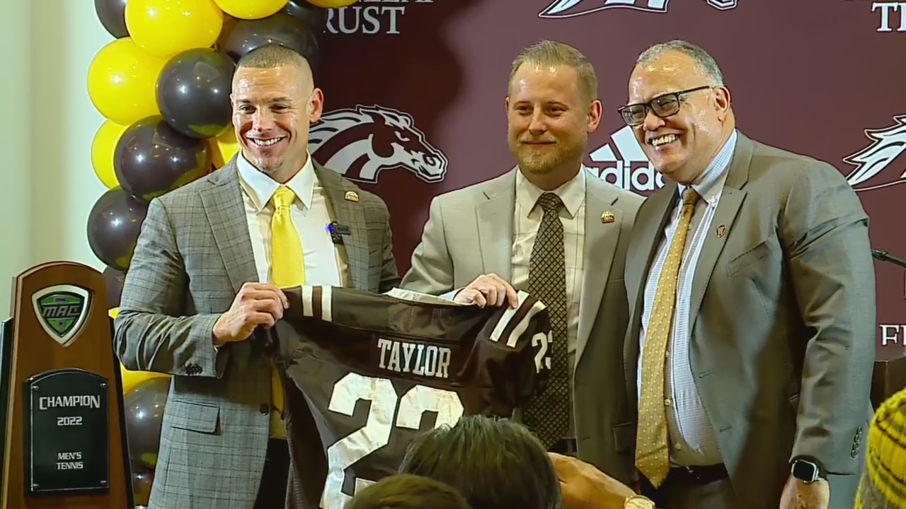 WMU introduces new head football coach Lance Taylor – WOODTV.com