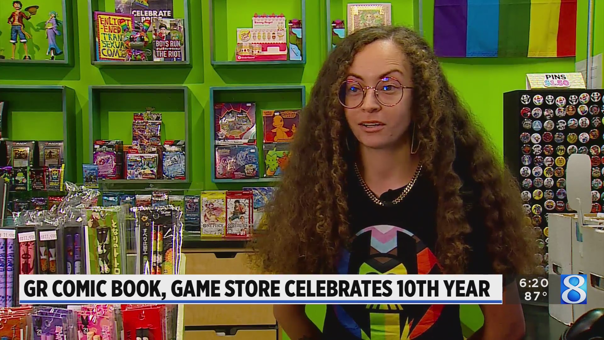 GR comic book, game store celebrates 10th year – WOODTV.com