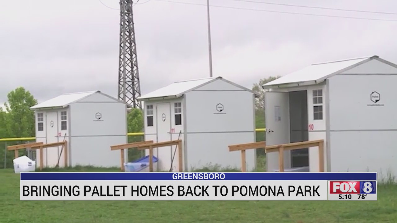 Pallet homes returning to Greensboro in November – FOX8 WGHP