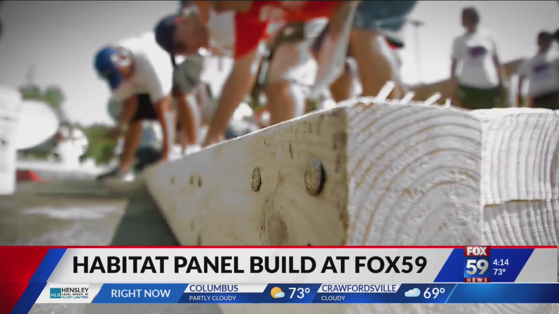 FOX59’s Habitat Build makes dreams come true for Indy resident – Fox 59