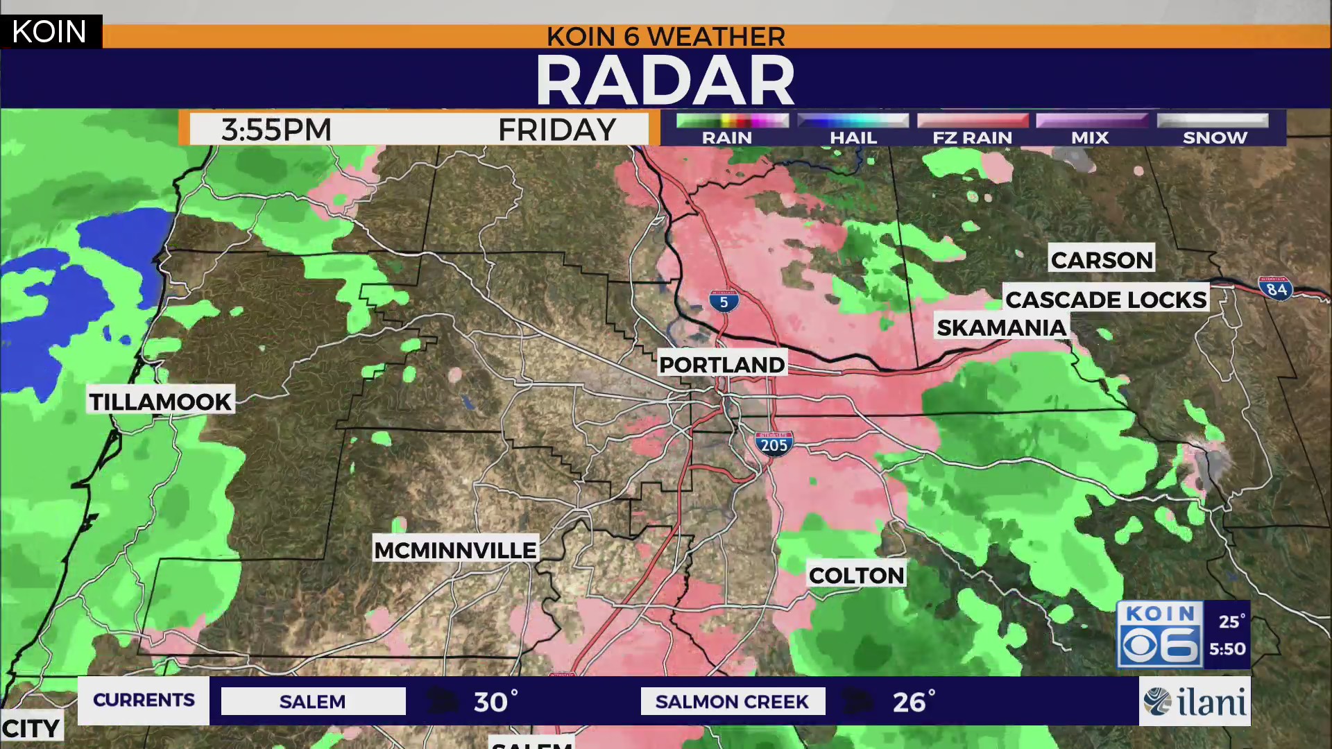Weather forecast: Light freezing rain showers tonight, warmer by ...