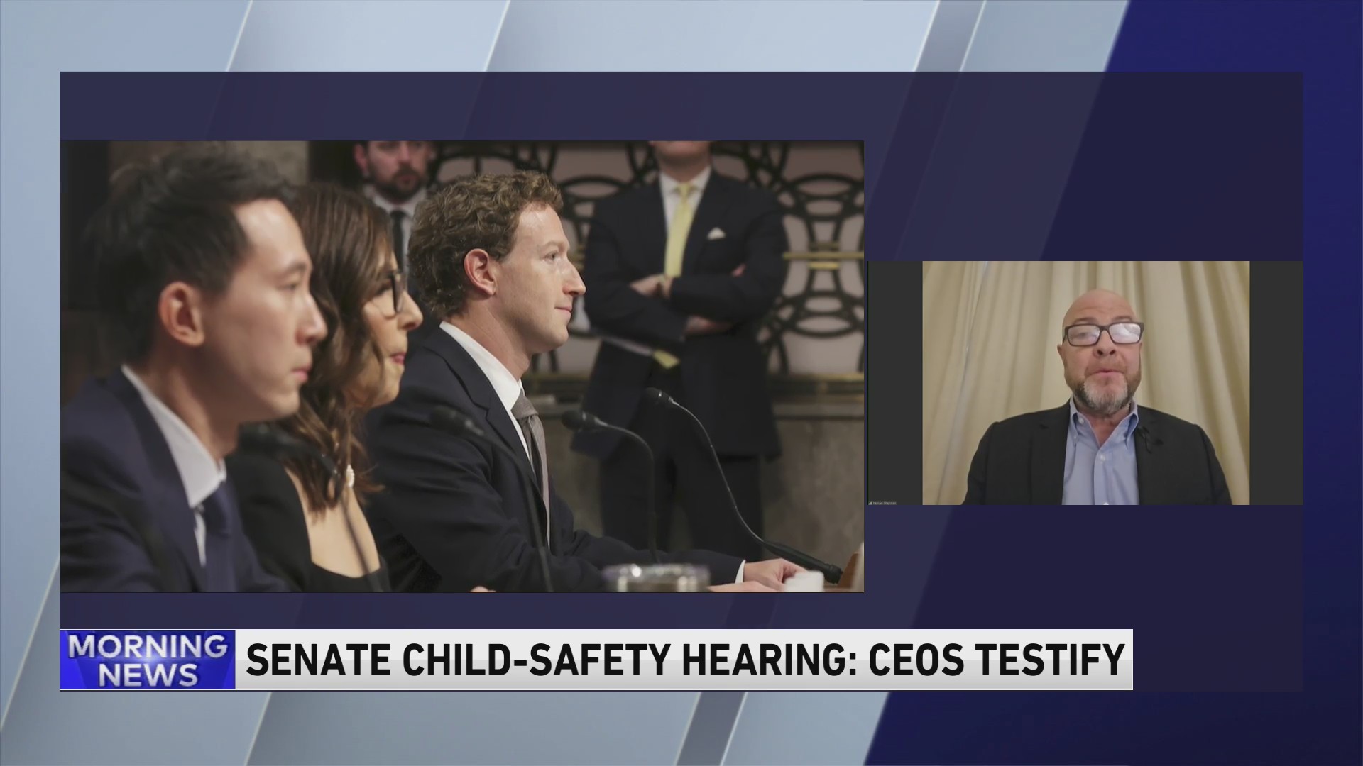 Sam Chapman talks about Wednesday’s Senate hearing with social media ...