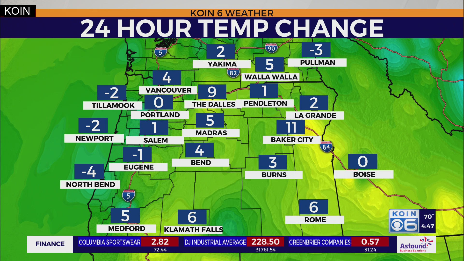 Weather forecast: Reload the sweltering heat for another day – KOIN.com