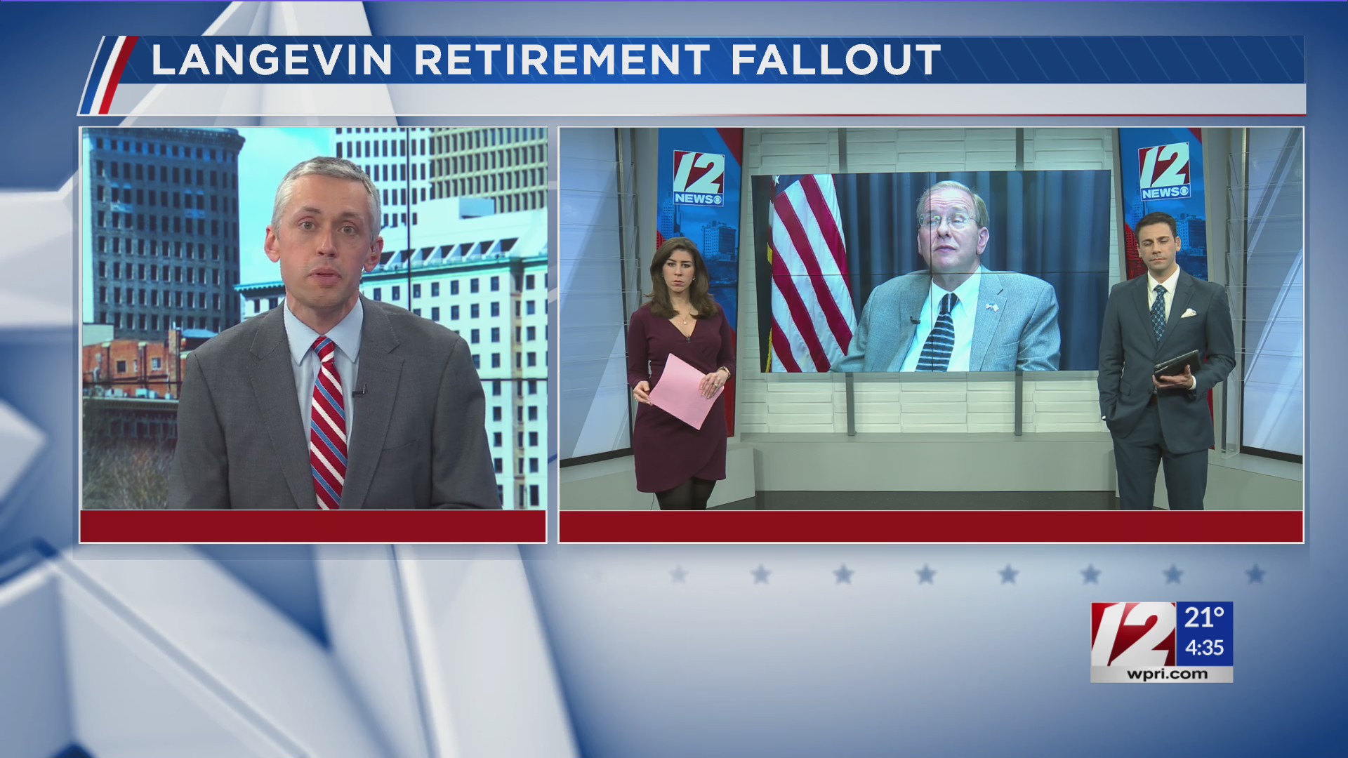 Ted Nesi tracking the fallout from Congressman Langevin’s decision ...