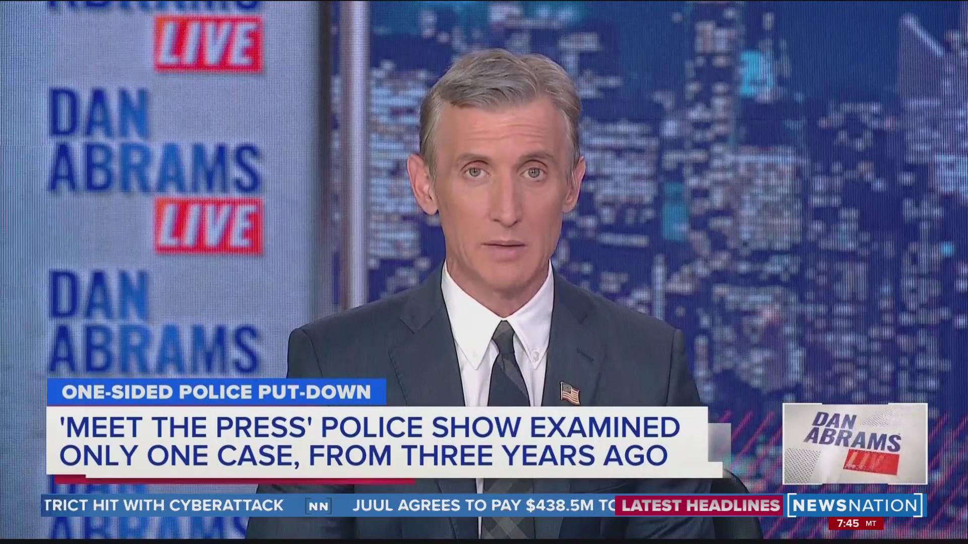 Abrams: NBC ‘special’ a one-sided police put-down | Dan Abrams Live ...
