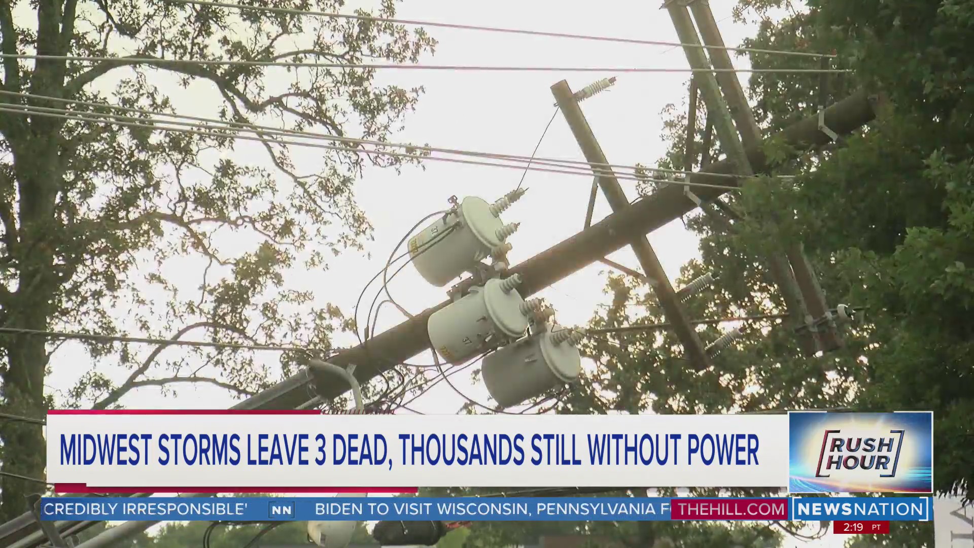 Midwest storms leave 3 dead, thousands still without power | Rush Hour – NewsNation